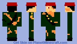 A War-ior (for a Friend) Minecraft Skin