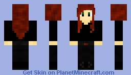 Black Widow Minecraft Skin