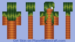 Carrot Girl Minecraft Skin