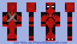Deadpool Minecraft Skin