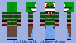 Frog/Guy Minecraft Skin