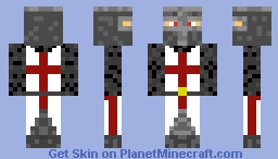 Medieval knight Minecraft Skin