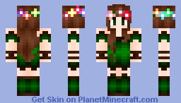 ♥κιπιε♥ Nature Girl..? Minecraft Skin