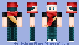 Pokemon Trainer. Minecraft Skin