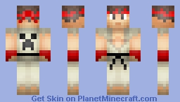 HD Ryu Minecraft Skin