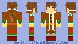 Earth Caster Minecraft Skin