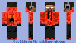 Herobine improve Minecraft Skin