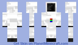 Spaceman (1.7.5-) Minecraft Skin