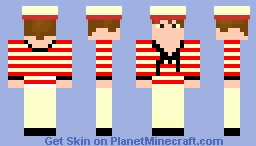 Waldo the Sailor Minecraft Skin