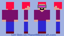 Visor guy Minecraft Skin