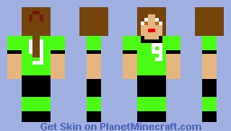 #9 Soccer Player Girl Minecraft Skin