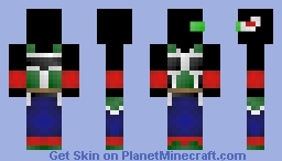Bardock's Armor Minecraft Skin