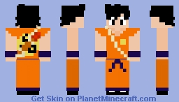 Kid Goku [Dragon Ball] 1.8 Minecraft Skin