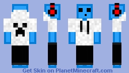 Blue Slime Skin 1.8 Minecraft Skin