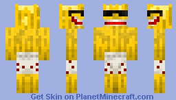 Banana man Minecraft Skin
