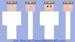 King without clothes Minecraft Skin