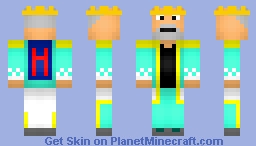 King With Robe Minecraft Skin