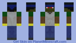 bank robber Minecraft Skin