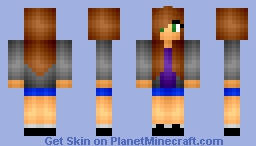 Spring Girl Minecraft Skin