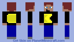 Pac Man Fan 4 Minecraft Skin