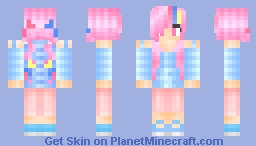~Pink & Blue~ Loli Pop Minecraft Skin