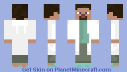Professor Steve Minecraft Skin