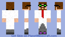 Rob the Scientist Minecraft Skin
