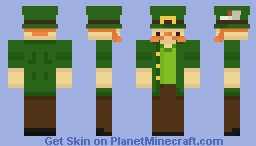Shammy the Leprechaun Minecraft Skin