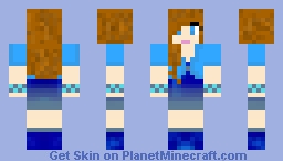 Indigo Girl Minecraft Skin