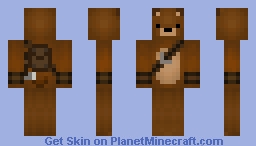 Camping Bear Minecraft Skin