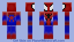 Spiderman Minecraft Skin