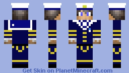 Slua Muiri Uniform (Irish Navy) Minecraft Skin