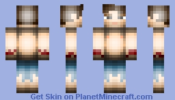 Lost Man in Lonely Island Minecraft Skin