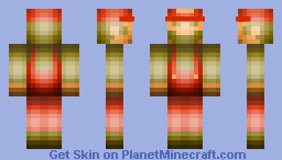 Classic Retro Mario (Remake!) Minecraft Skin