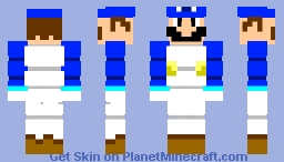 Super Mario 64-Mario Minecraft Skin