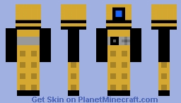 Dalek Minecraft Skin