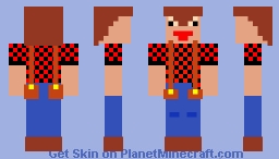 Wood Chop Minecraft Skin