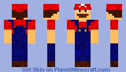 Mario [From Super Mario Bros.] Minecraft Skin