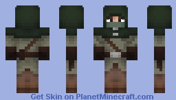 Hooded Ranger/Rogue Minecraft Skin