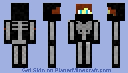 skeleton uniform Minecraft Skin