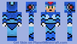 MegaMan! Minecraft Skin