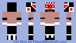 WWE Bray Wyatt Ring Attire Minecraft Skin