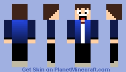 Shocked Teenage Boy Minecraft Skin