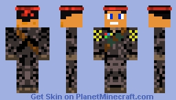 Battle man Minecraft Skin