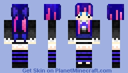 Stocking Anarchy- Panty and Stocking with Garterbelt Minecraft Skin
