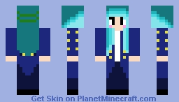 Pirate Captain Daughter Minecraft Skin