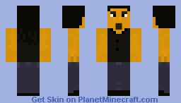 Kirk Hammett-Metallica Minecraft Skin