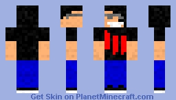 Skrillex Skin Minecraft Skin