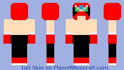 Strong Bad - Homestar Runner Minecraft Skin