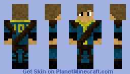 Armored vault boy Minecraft Skin